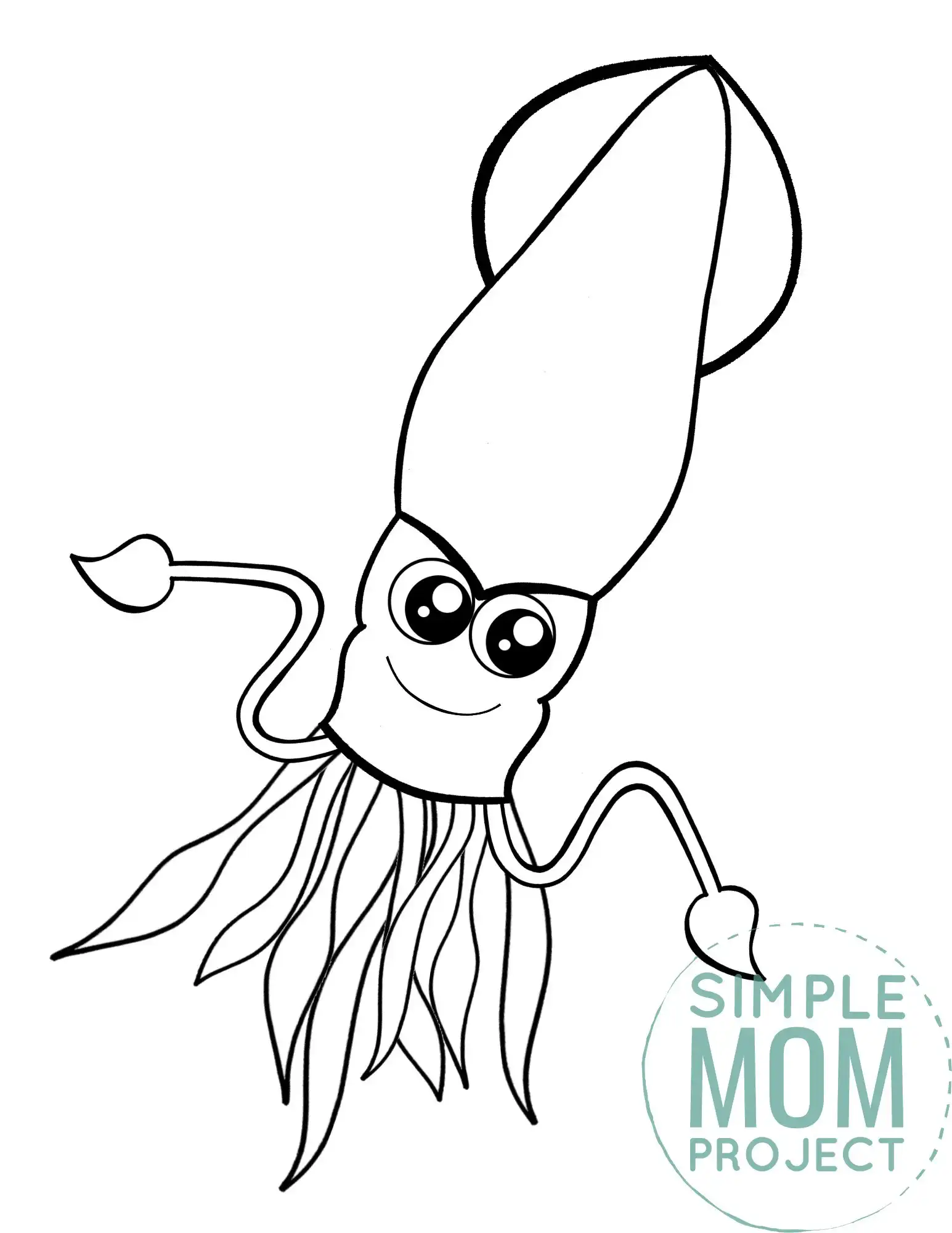 Printable Ocean Animal Templates – Simple Mom Project