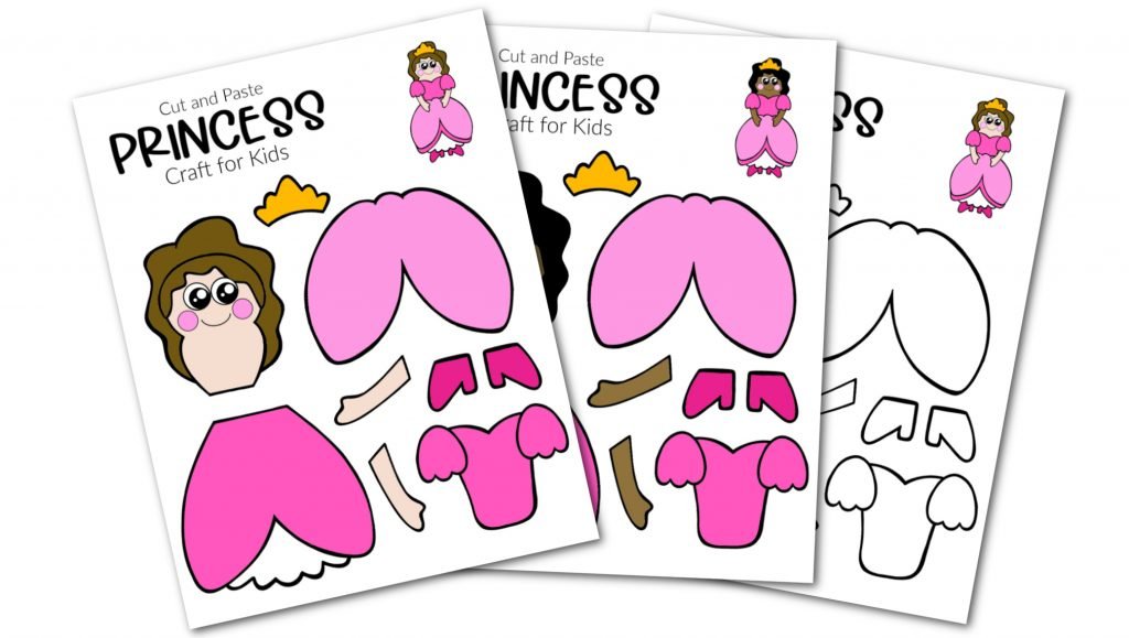 Free Printable Princess Craft Template - Simple Mom Project