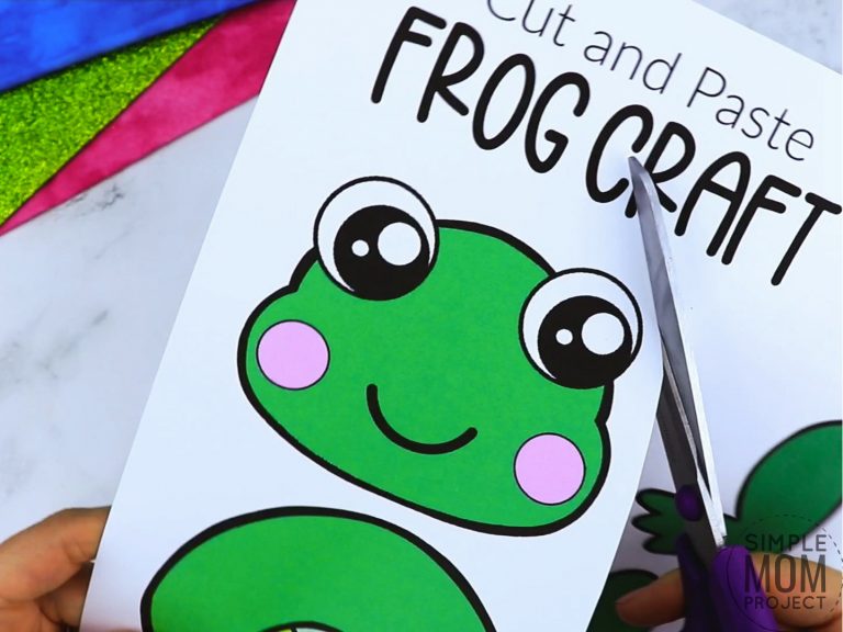 Free Printable Frog Craft Template – Simple Mom Project
