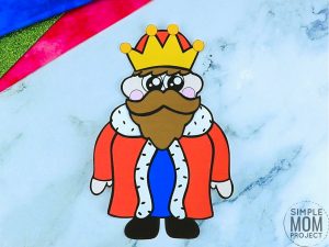 Free Printable King Craft Template - Simple Mom Project