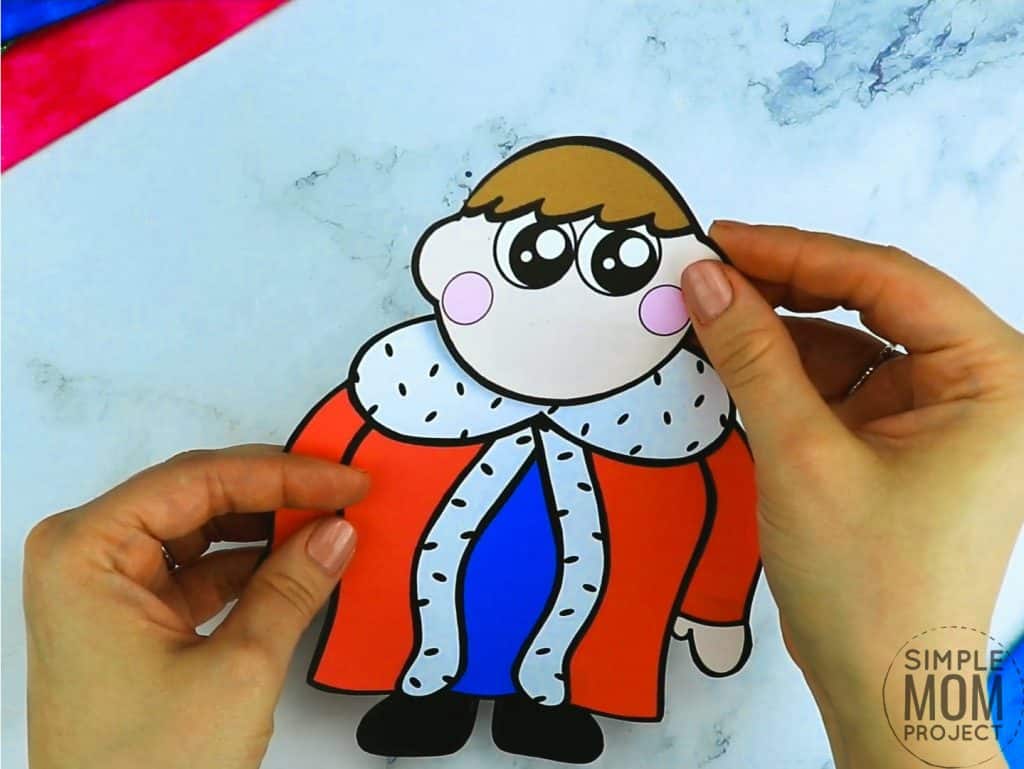 Free Printable King Craft Template - Simple Mom Project