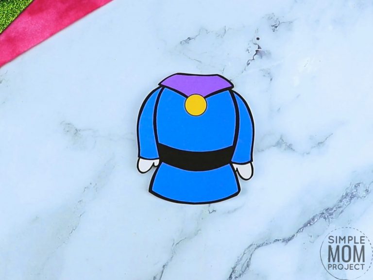 Free Printable Prince Craft Template - Simple Mom Project