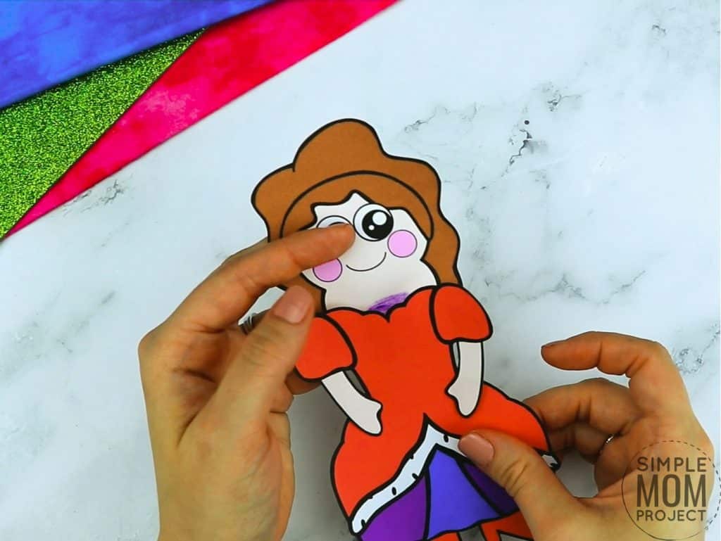 Free Printable Queen Craft Template - Simple Mom Project