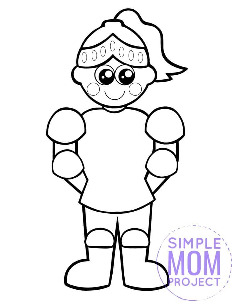 Printable Storybook Character Templates - Simple Mom Project