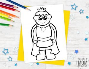 Free Printable Prince Template – Simple Mom Project