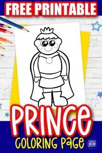 Free Printable Prince Template – Simple Mom Project