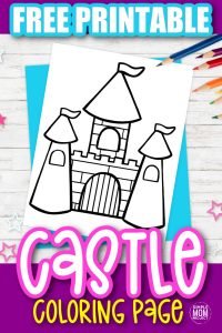 Free Printable Princess Castle Template - Simple Mom Project