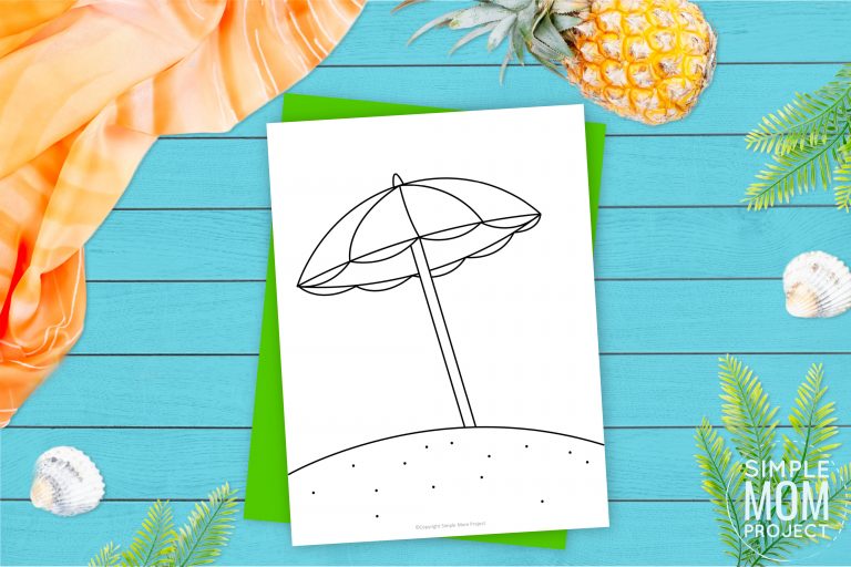 Printable Summer and Beach Templates - Simple Mom Project