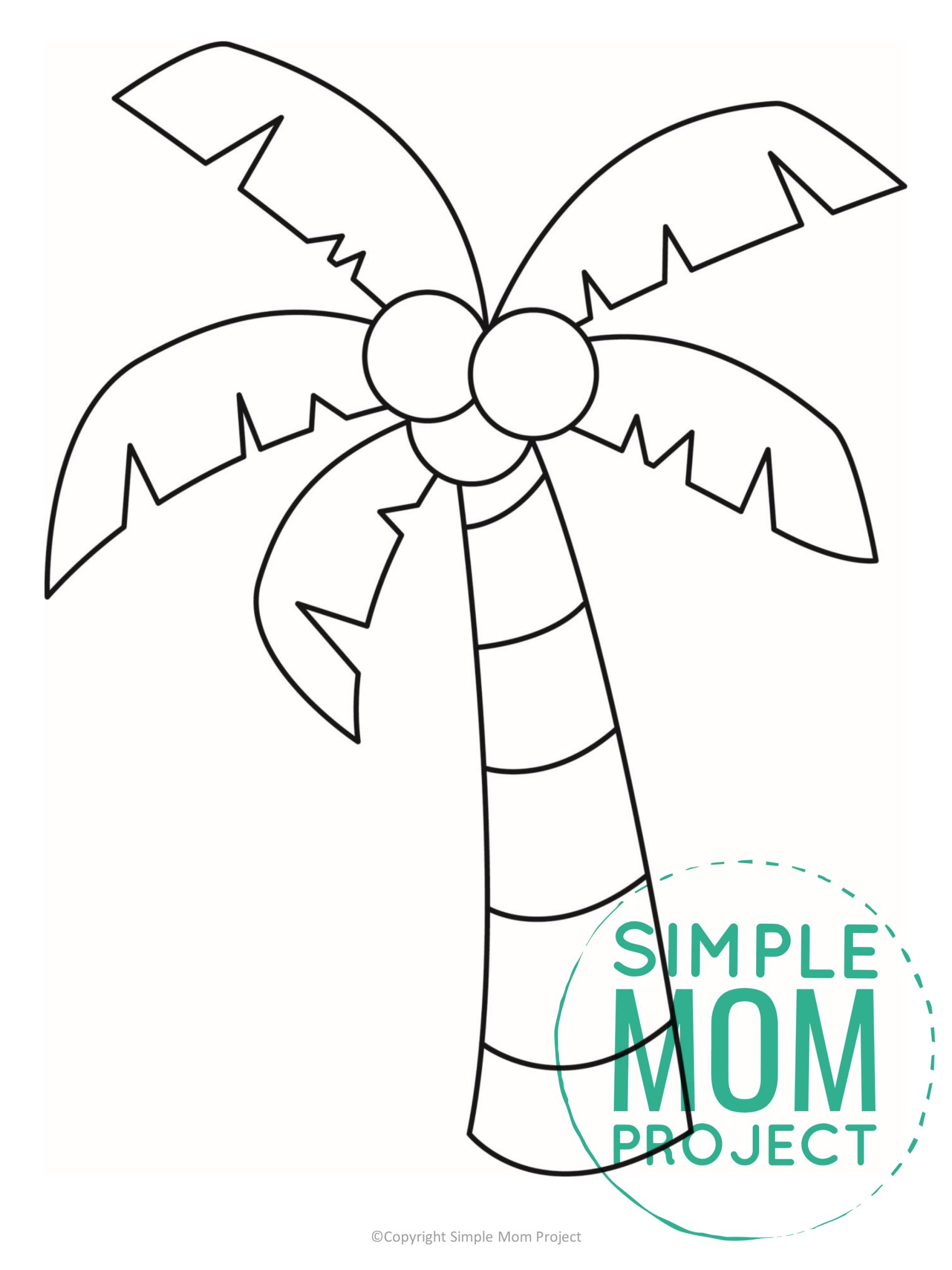 33 Palm Tree Art For Toddlers Background