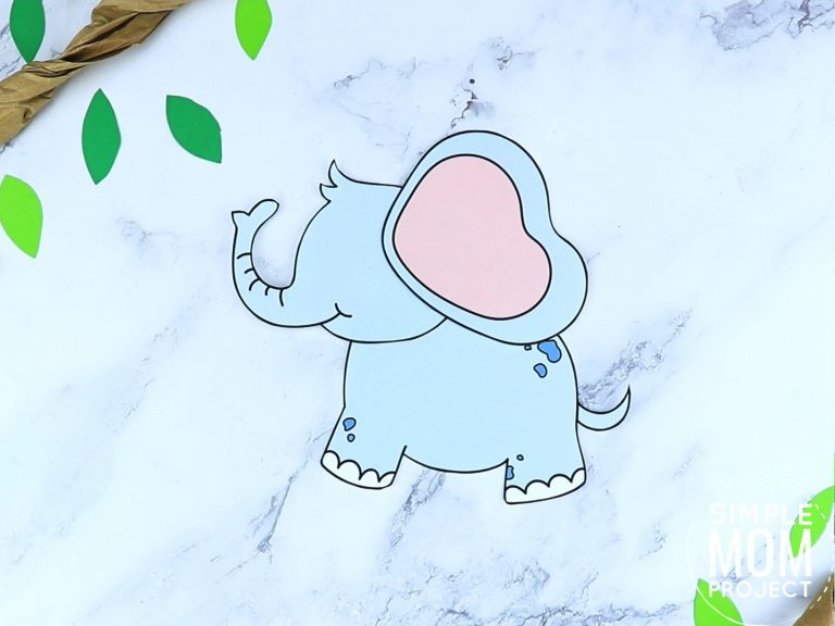 Free Printable Elephant Craft Template – Simple Mom Project