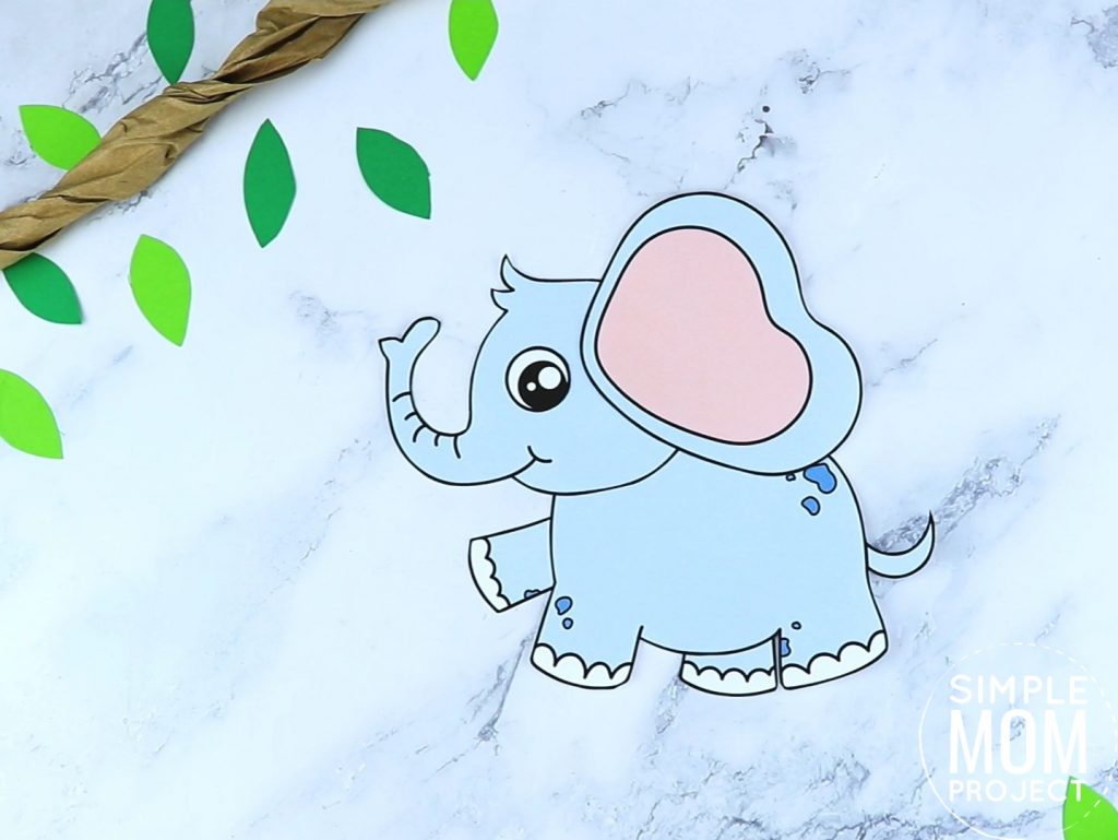 Printable Jungle Safari Animal Craft Templates - Simple Mom Project