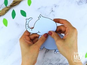 Free Printable Elephant Craft Template - Simple Mom Project