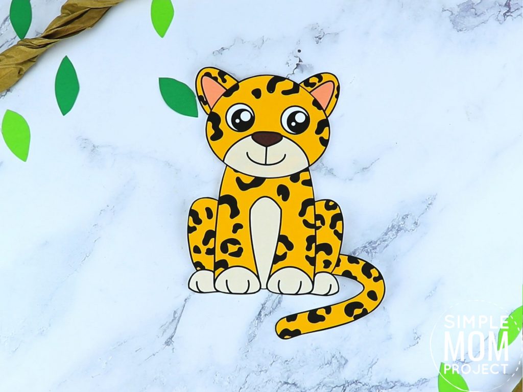 Free Printable Leopard Craft Template - Simple Mom Project