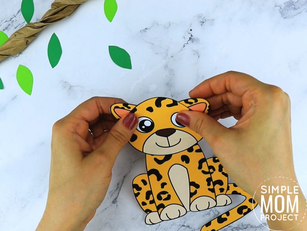 Free Printable Leopard Craft Template - Simple Mom Project