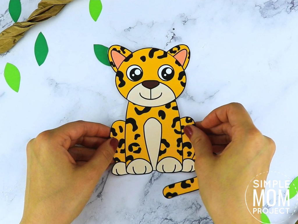 Free Printable Leopard Craft Template - Simple Mom Project