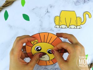 Free Printable Lion Craft Template - Simple Mom Project