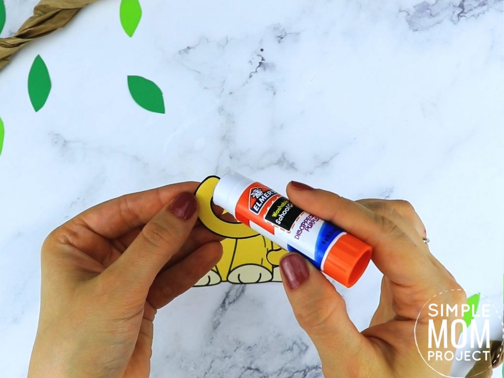 Free Printable Lion Craft Template | Easy Cut and Paste Activity for ...