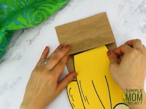 Free Printable Lion Paper Bag Puppet Template - Simple Mom Project