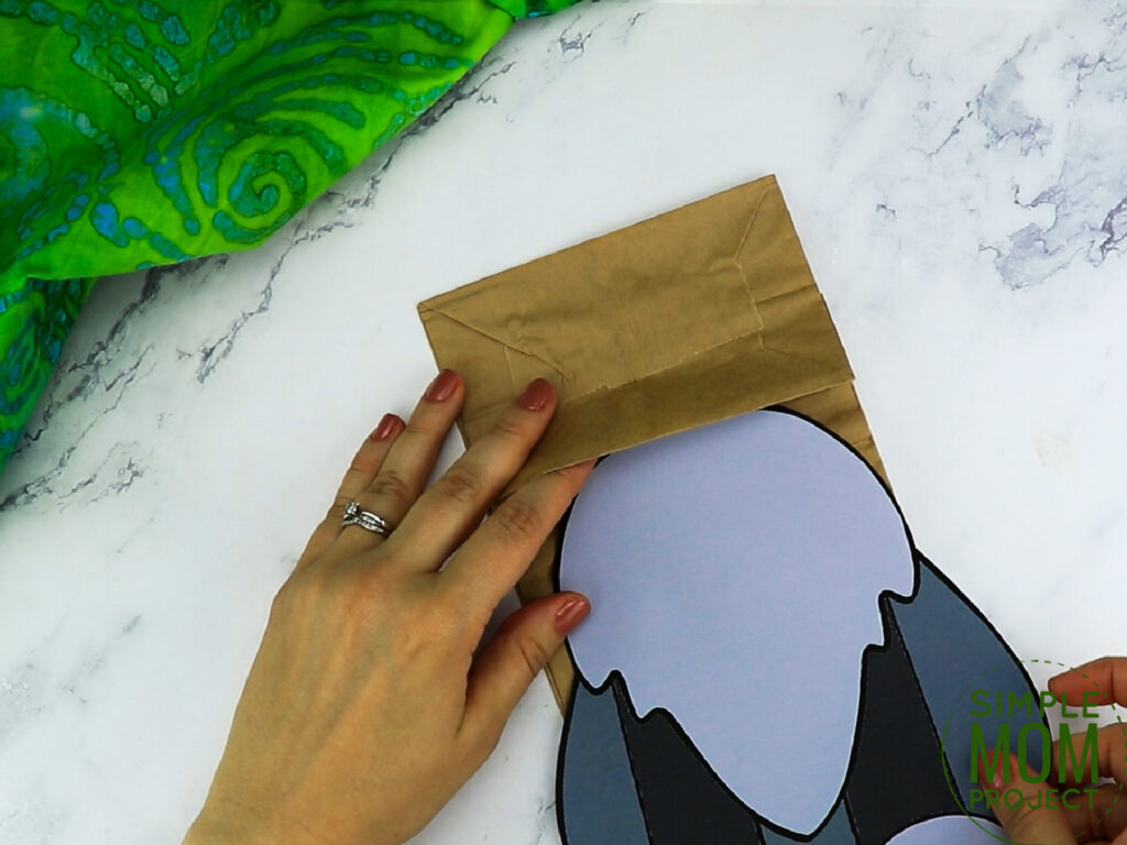 Free Printable Wolf Paper Bag Puppet Template – Simple Mom Project