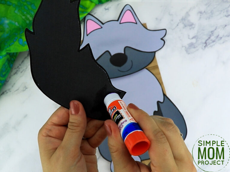 Free Printable Wolf Paper Bag Puppet Template – Simple Mom Project
