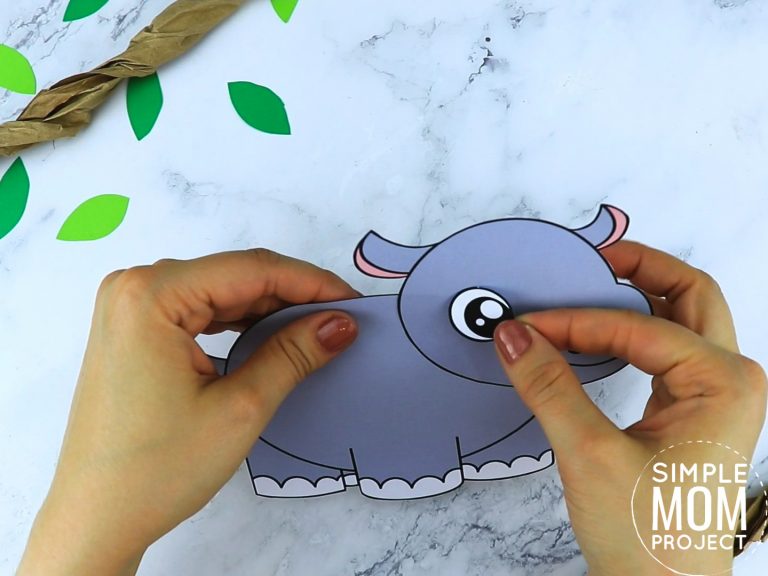 Free Printable Rhino Craft Template - Simple Mom Project