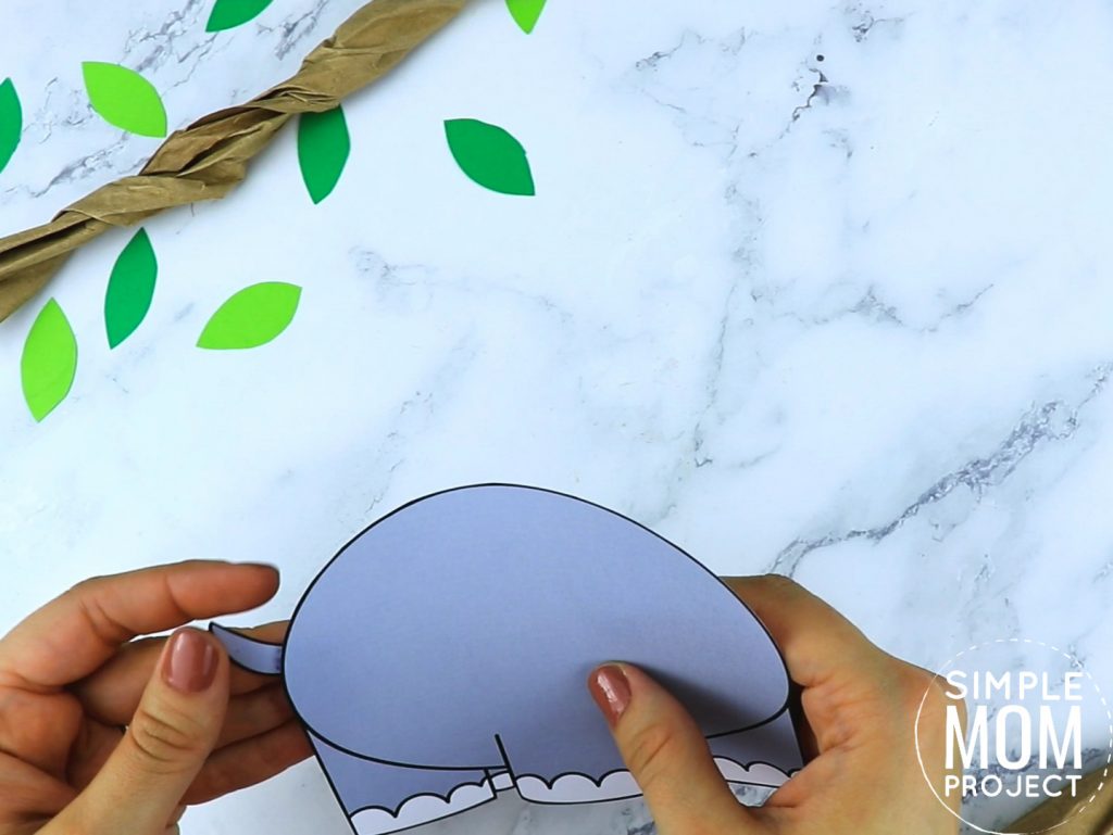 Free Printable Rhino Craft Template - Simple Mom Project