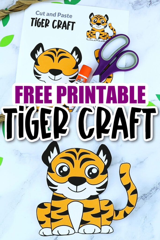 Free Printable Tiger Craft Template – Simple Mom Project
