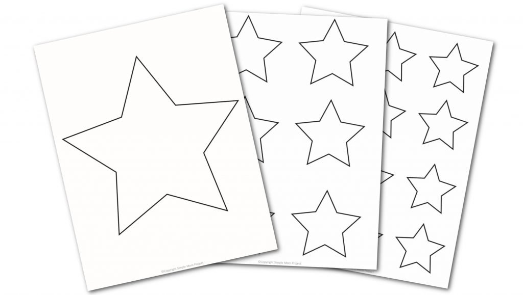 Free Printable Star Template - Simple Mom Project