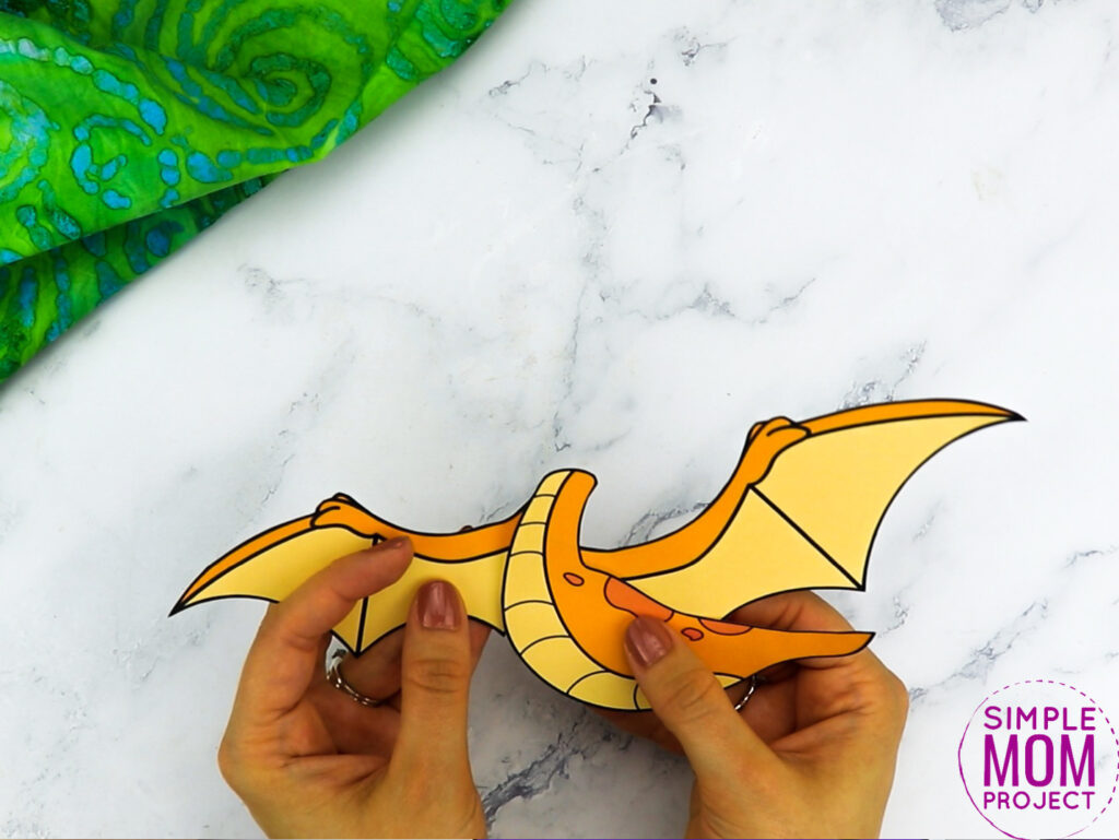 Free Printable Pterodactyl Craft Template – Simple Mom Project