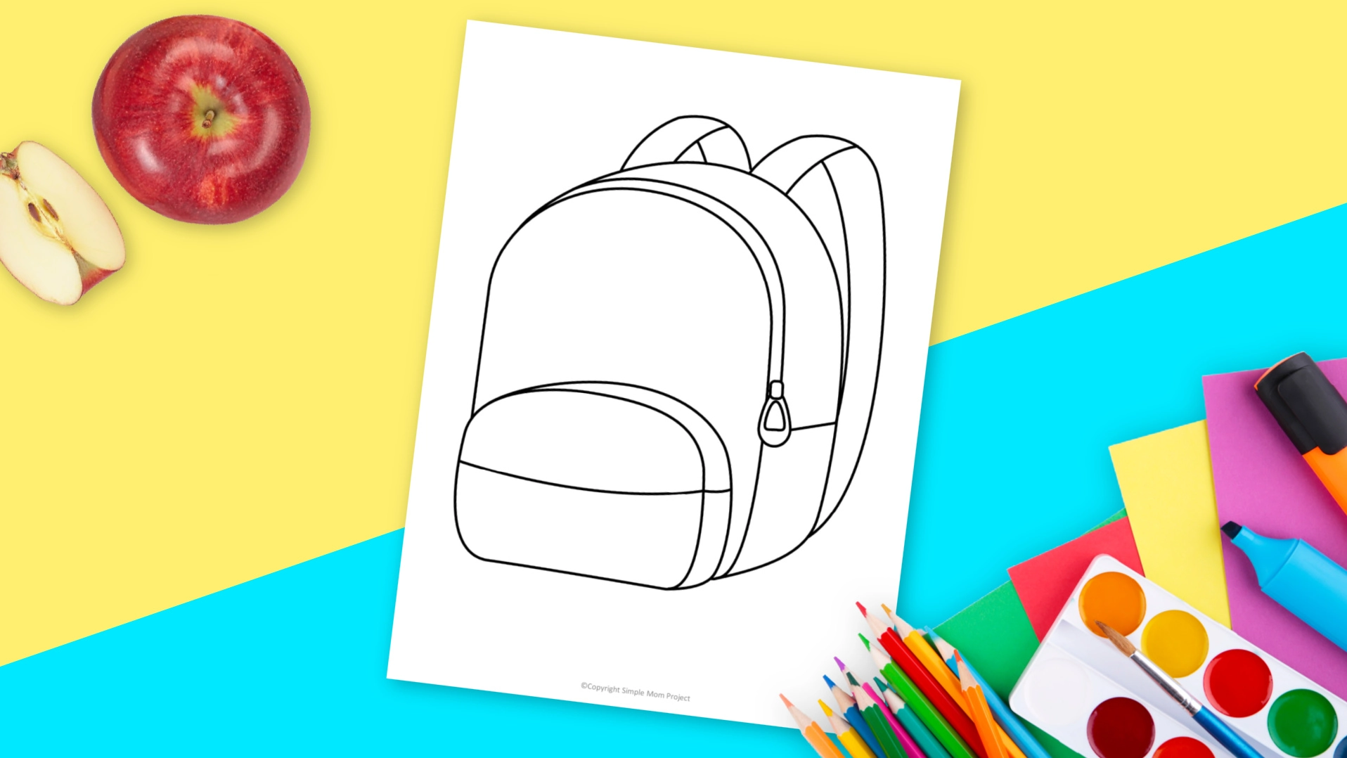 Printable School Supply Templates – Simple Mom Project