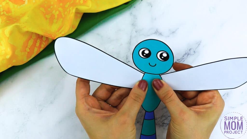 Free Printable Dragonfly Craft Template - Simple Mom Project