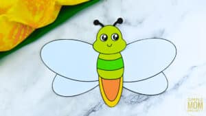 Free Firefly Craft Template for Kids (Fun Cut and Paste Activity ...