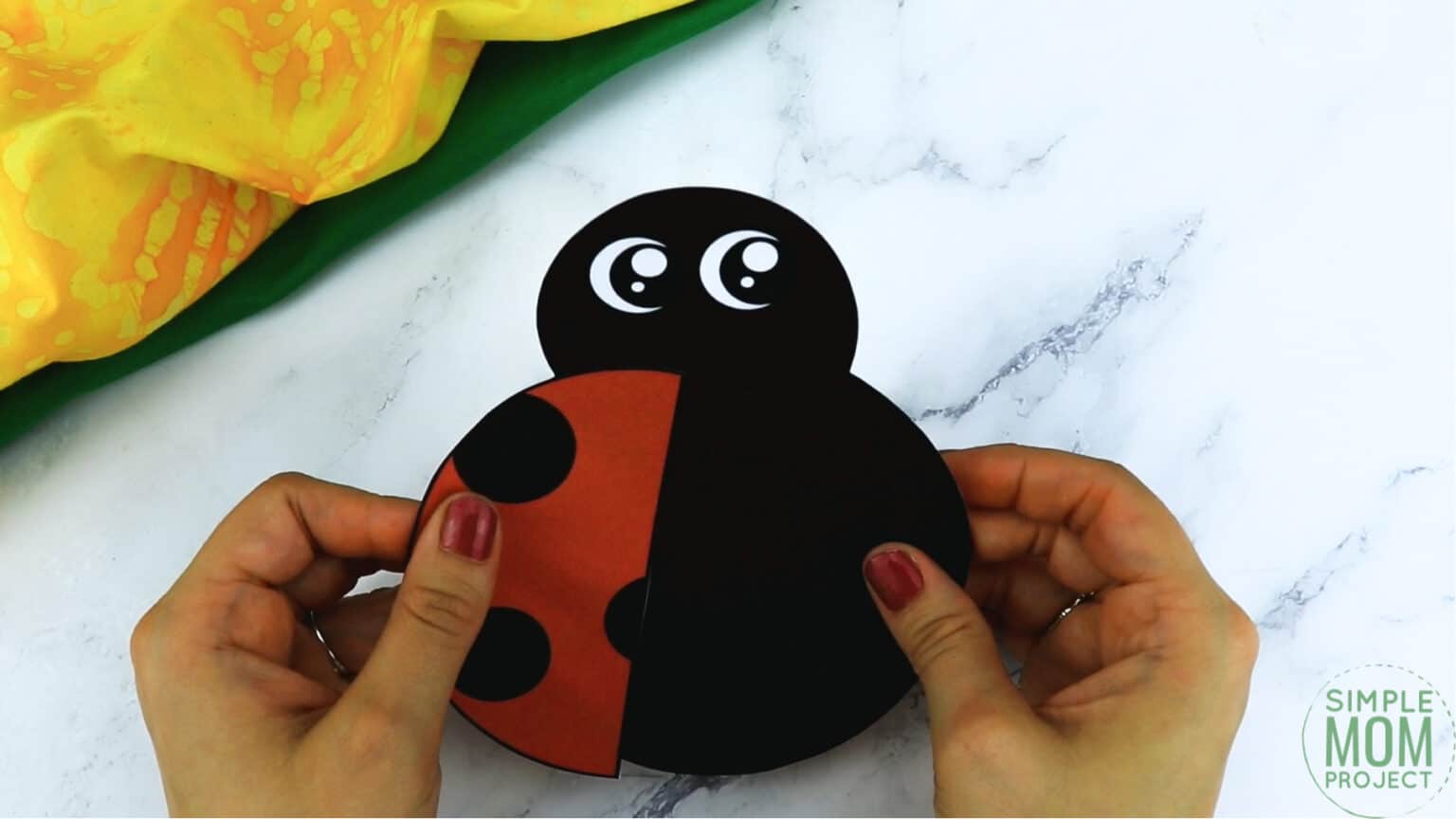 Free Printable Ladybug Craft Template - Simple Mom Project