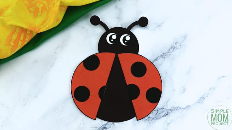 Printable Bug and Insect Craft Templates - Simple Mom Project