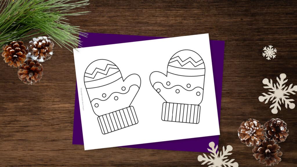 Printable Winter Templates - Simple Mom Project