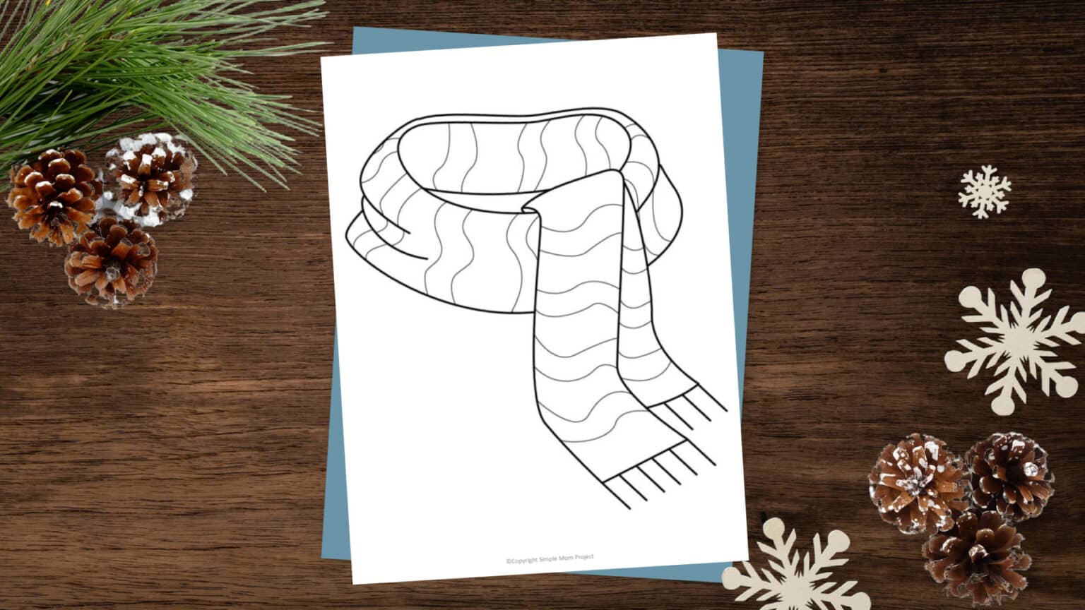 Free Printable Scarf Template – Simple Mom Project