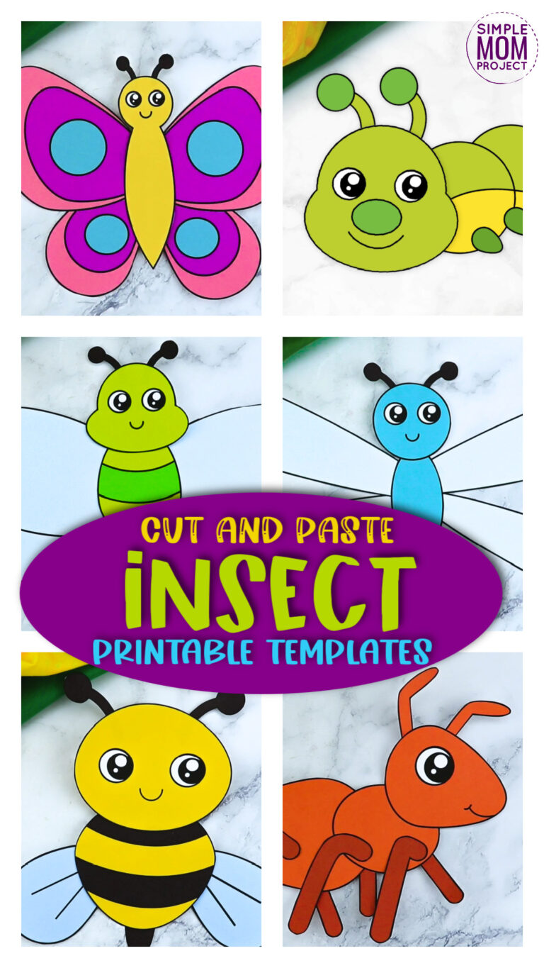 Free Printable Spider Craft Template - Simple Mom Project