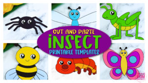 Printable Bug and Insect Craft Templates – Simple Mom Project