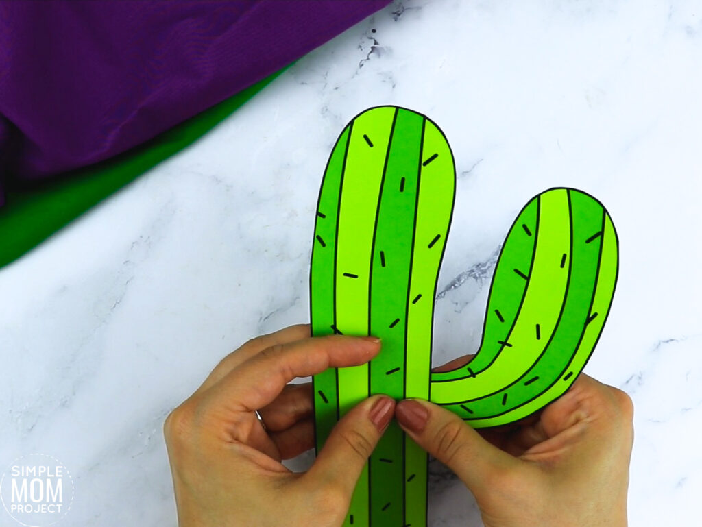 Free Printable Cactus Craft Template - Simple Mom Project