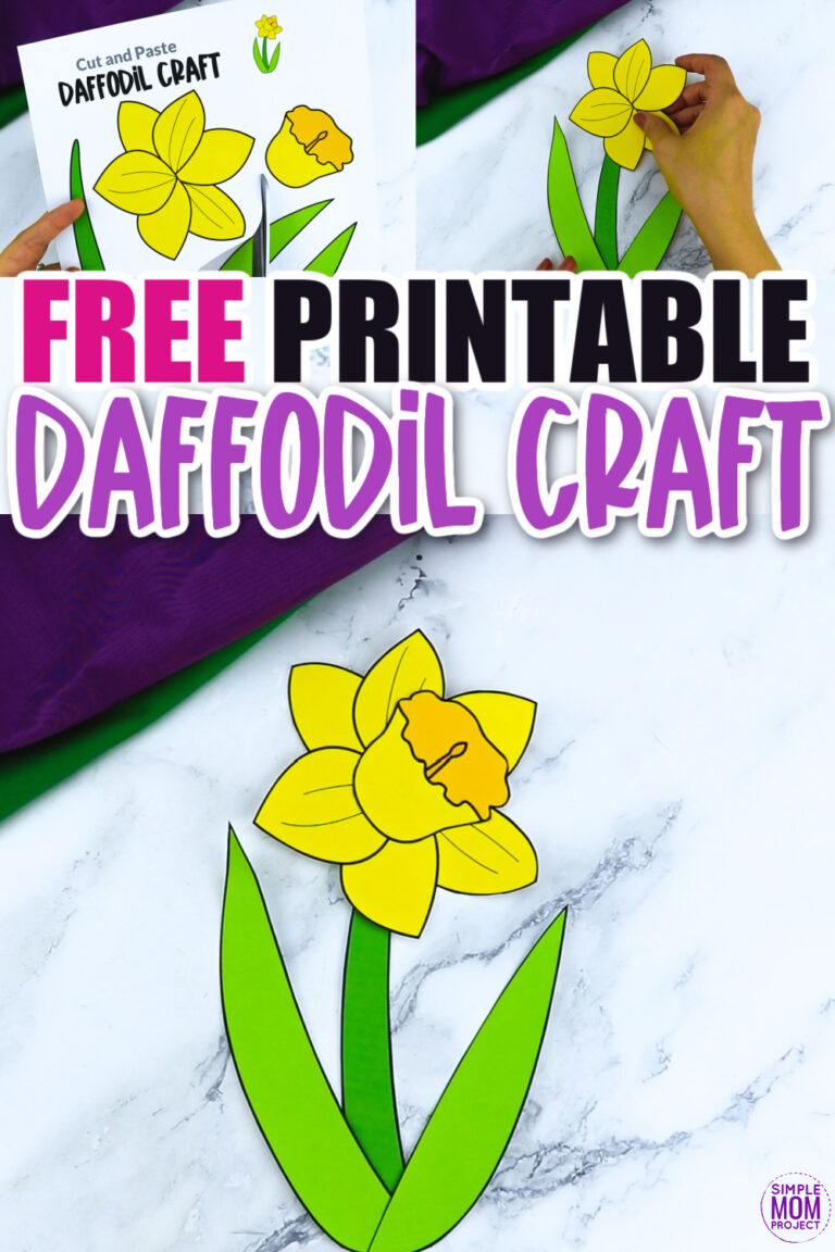 Free Printable Cactus Craft Template - Simple Mom Project