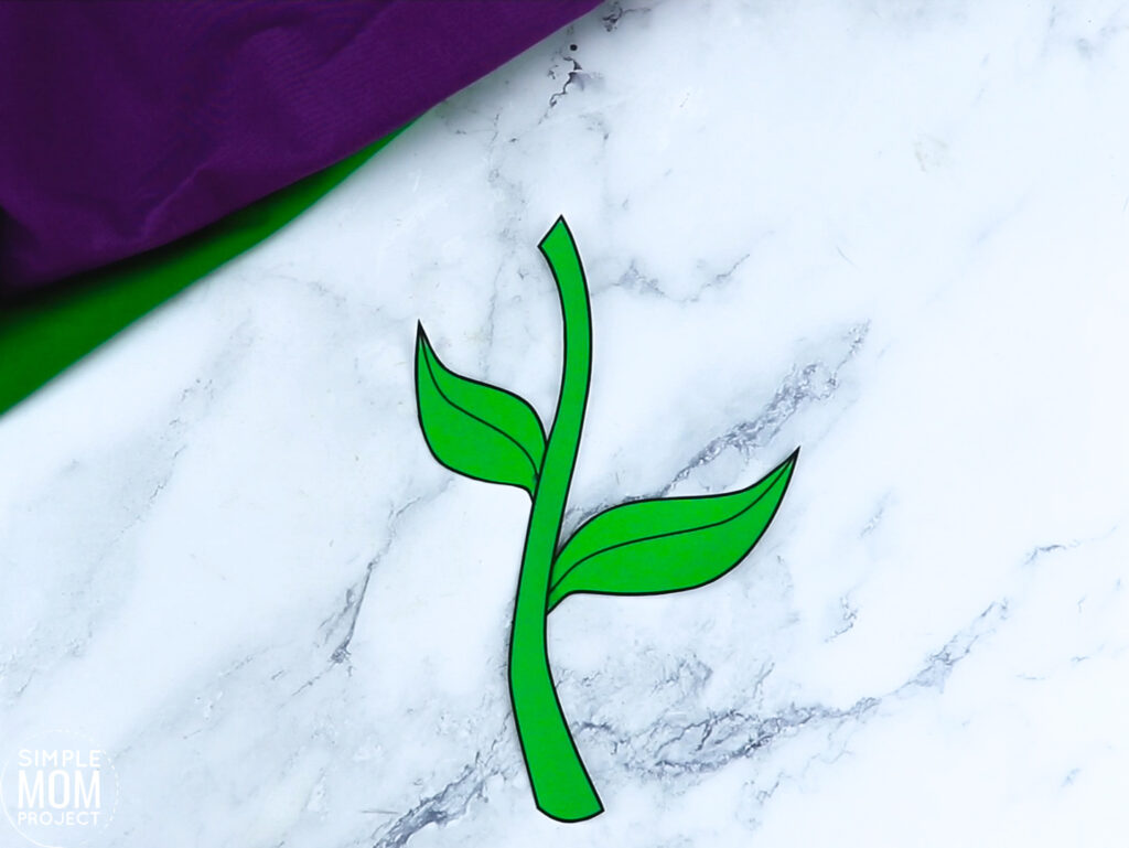 Free Printable Lily Craft Template - Simple Mom Project