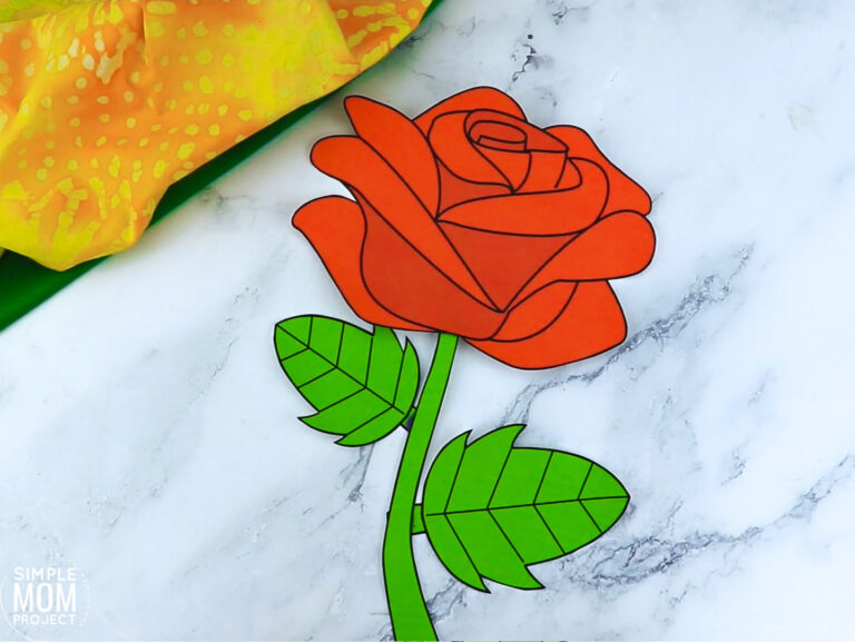 Printable Flower Craft Templates – Simple Mom Project