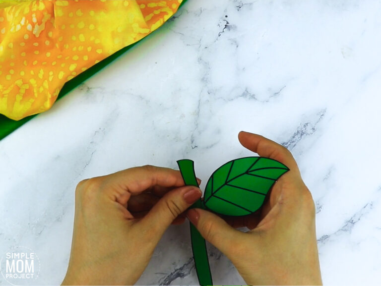 Free Printable Sunflower Craft Template – Simple Mom Project