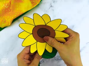 Free Printable Sunflower Craft Template - Simple Mom Project