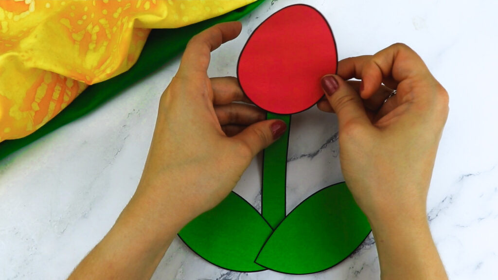 Free Printable Tulip Craft Template - Simple Mom Project