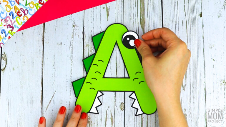 Free Printable Letter A Craft Template - Simple Mom Project