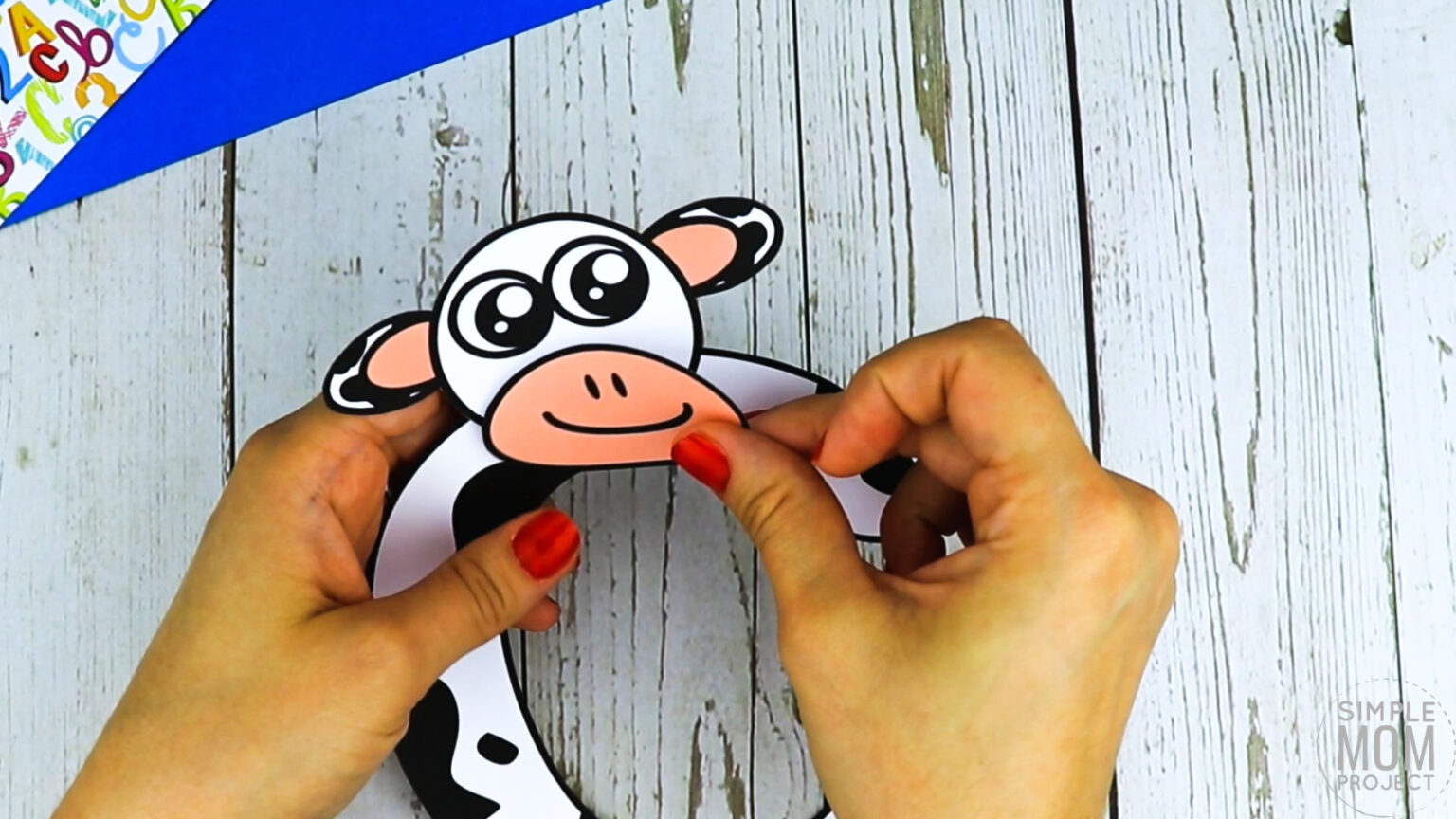 Free Printable Letter C Cow Craft for Kids & Teachers - Simple Mom Project
