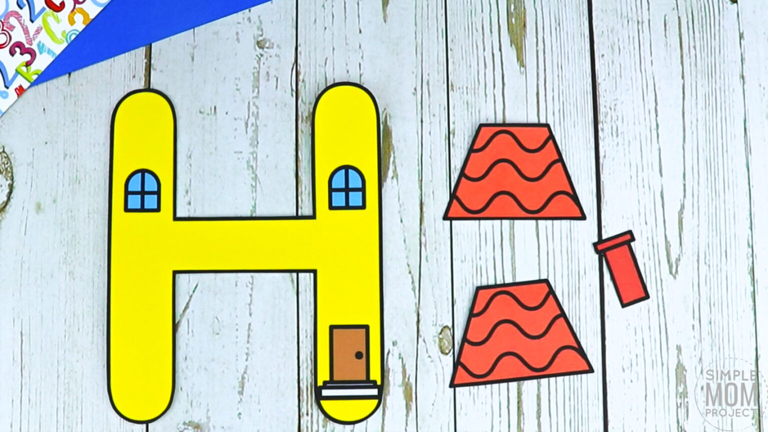 Free Printable Letter H House Craft for Kids & Teachers - Simple Mom ...