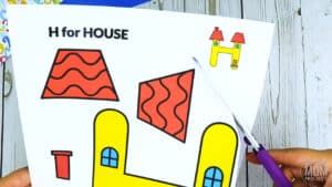 Free Printable Letter H House Craft for Kids & Teachers - Simple Mom ...