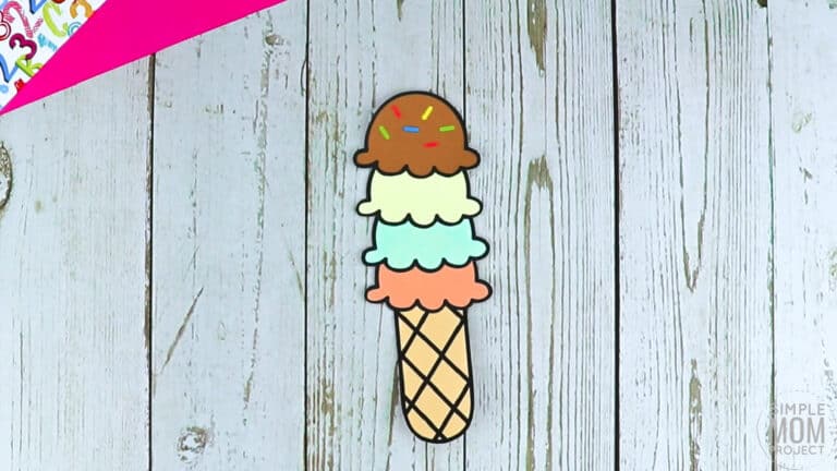 Free Printable Letter I Craft Template - Simple Mom Project